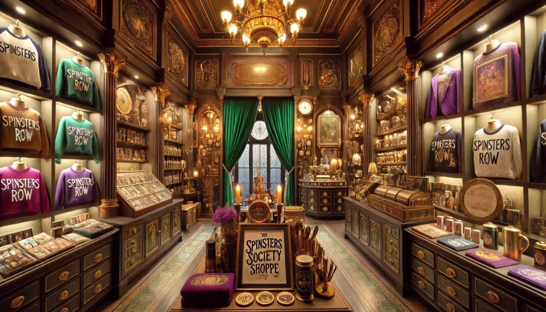Spinsters Society Merchandise - Spinsters Row